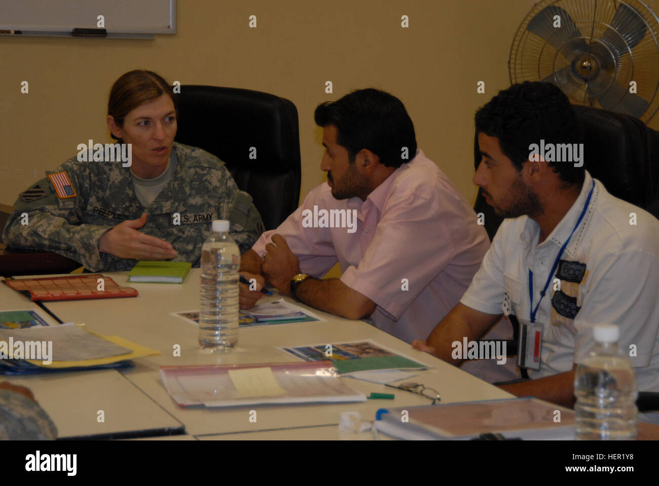 U.S. Army Maj. Kimberly Peeples of the Embedded Provincial ...