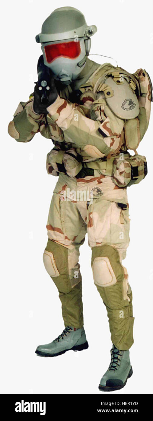2003 Objective Force Warrior - U.S. Army Soldier Systems Center - 200312025a hr Stock Photo - Alamy