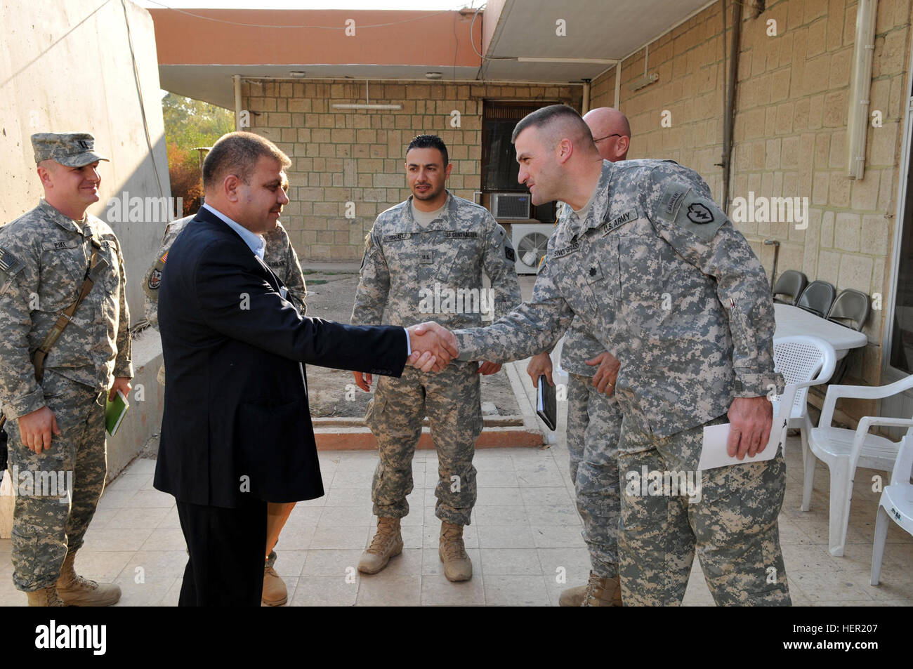 U.S. Army Lt. Col. David Snodgrass, 3rd Brigade Combat Team, 25th ...