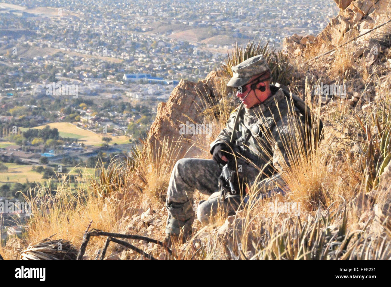 Flickr - The U.S. Army - Mountain radio Stock Photo - Alamy