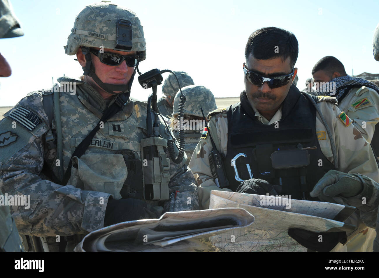 U.S. Army Capt. Scott Eberlein from Los Angeles, Calif., of ...