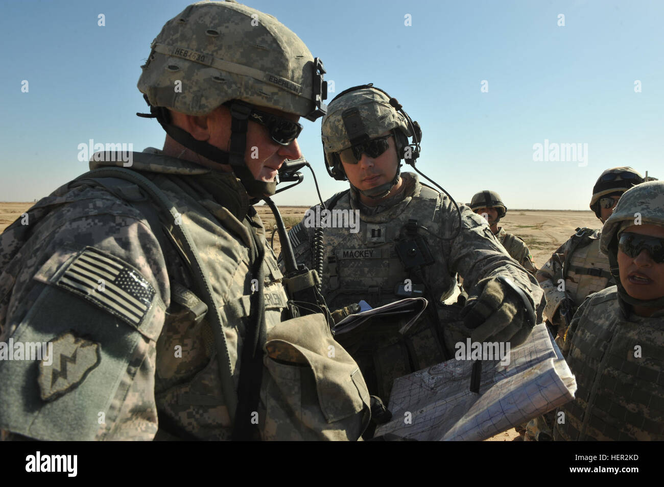 U.S. Army Capt Matthew Mackey from Fairbanks, Alaska and Capt. Scott ...