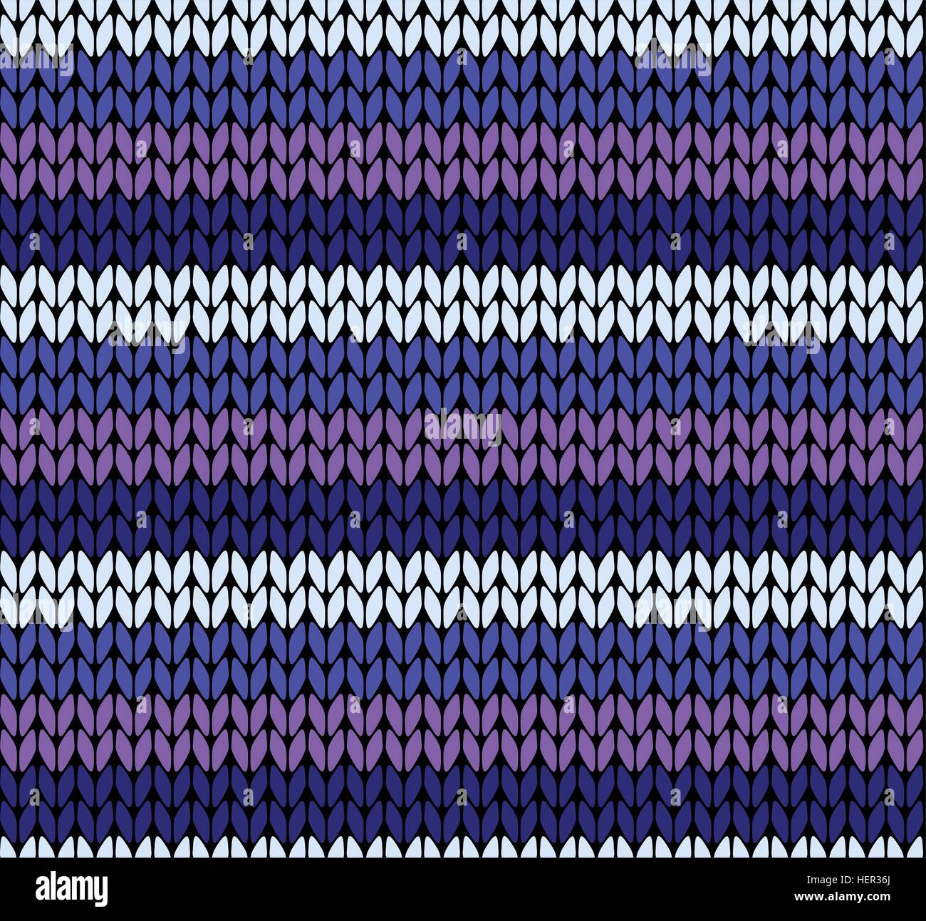 Seamless vector knitting pattern Stock Vector Image & Art - Alamy