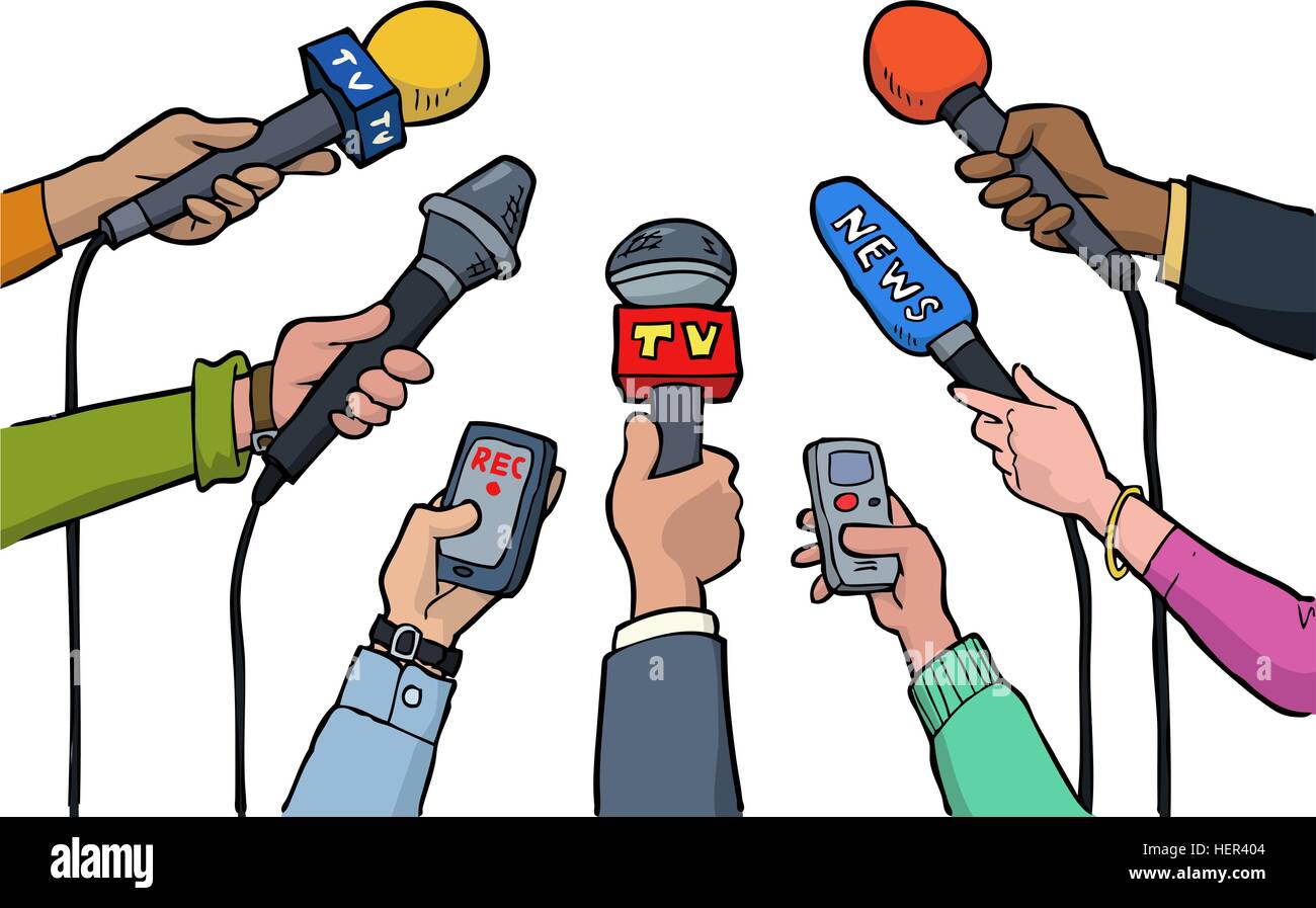 Cartoon media hi-res stock photography and images - Alamy