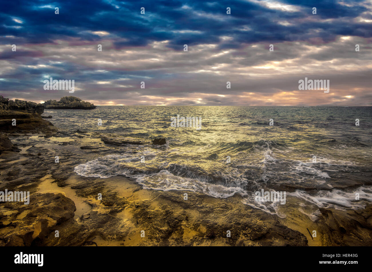 Point peron sunset hi-res stock photography and images - Alamy