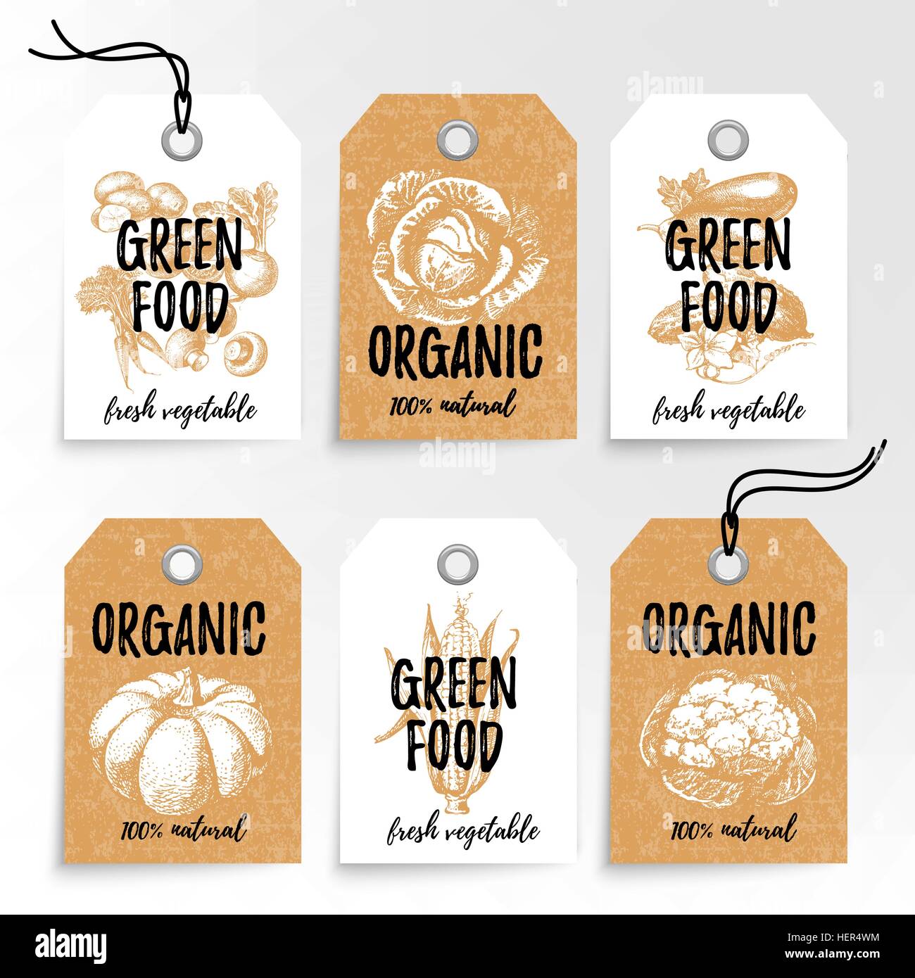 Vegetables price tag Stock Vector Images - Alamy