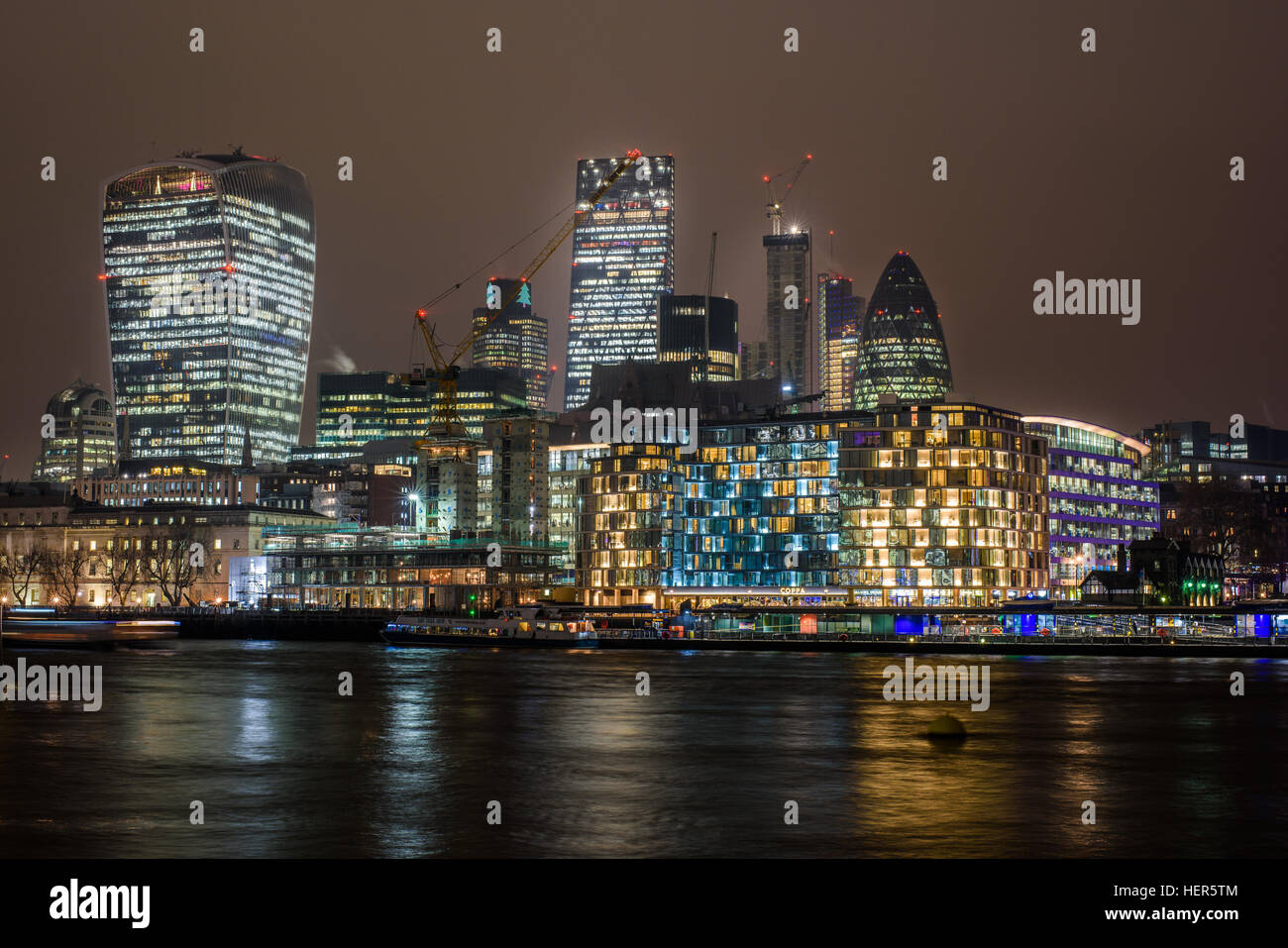 Financial district of the City of London, England Stock Photo - Alamy