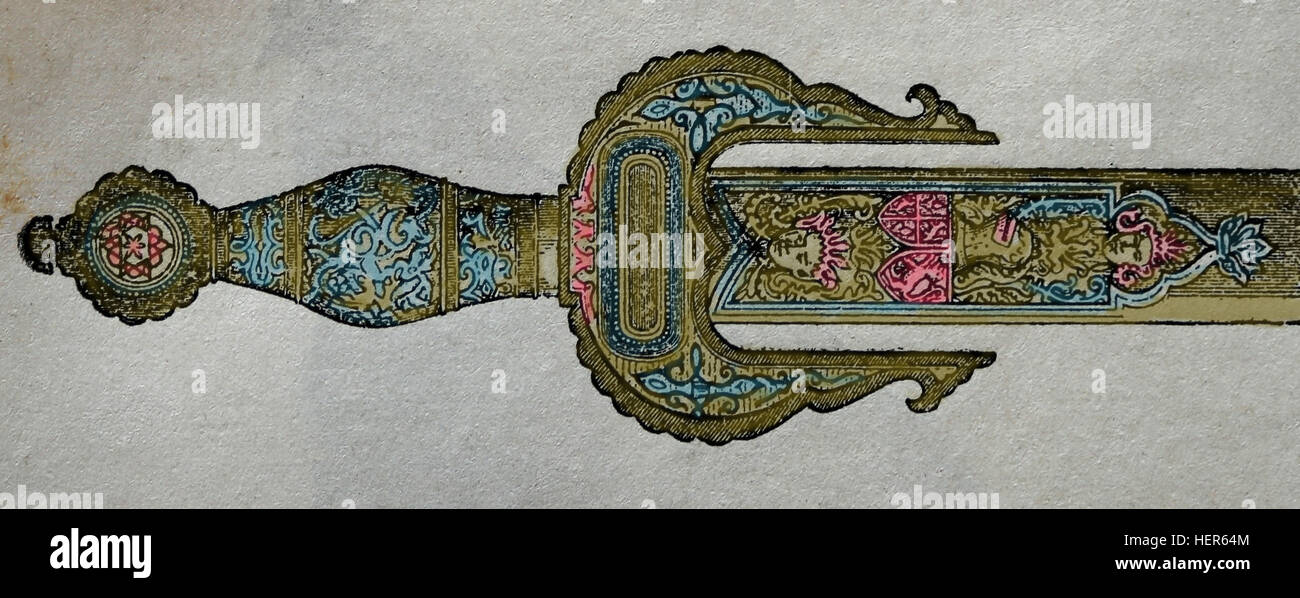 Sword of John of Austria (1547-1578). Military leader in the service of ...