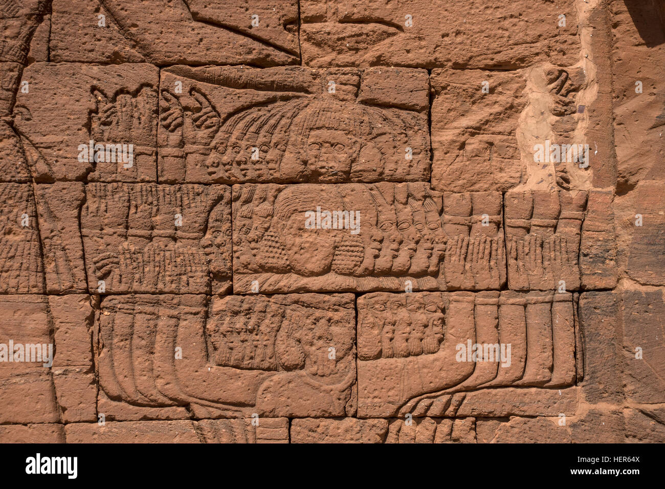 Archaeological Site of Naqa, Sudan, Africa Stock Photo - Alamy