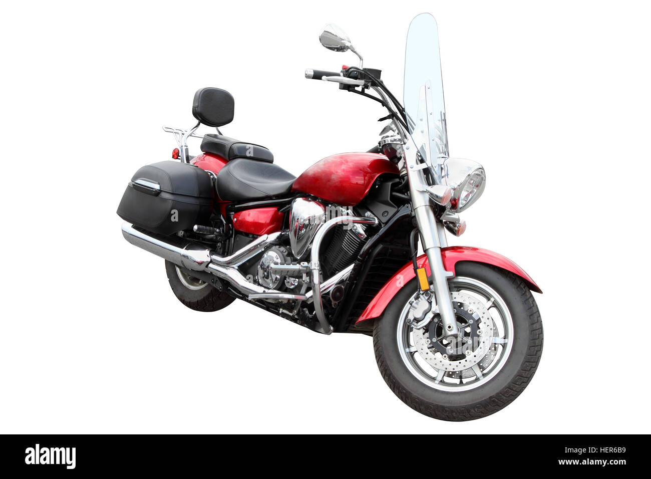 Red motorcycle hi-res stock photography and images - Alamy