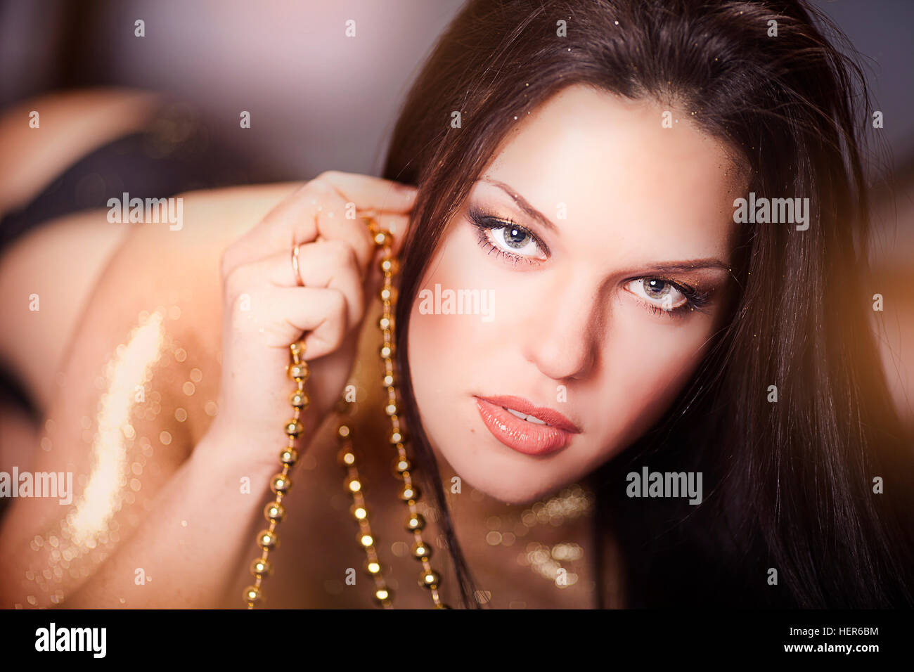 fashion beauty glamor girl Stock Photo - Alamy