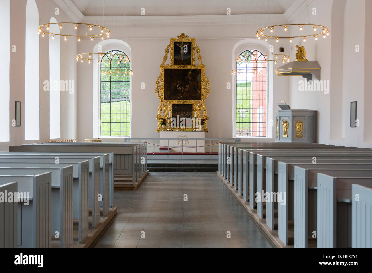 Pentagram church hi-res stock photography and images - Alamy