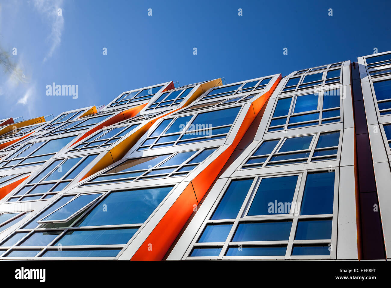 Modern architecture, facade, window front Stock Photo - Alamy