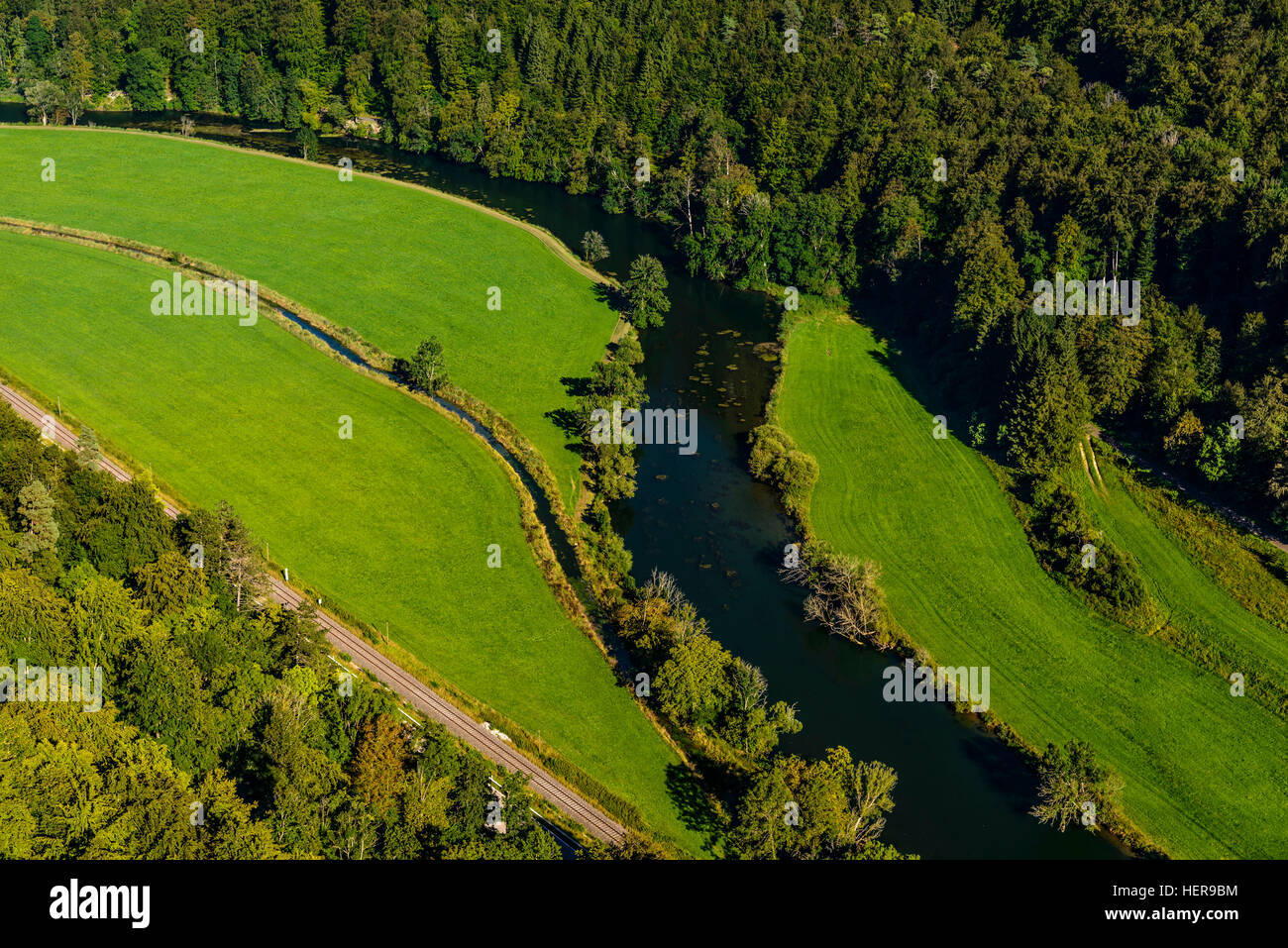 Germany, Baden-Wurttemberg, Swabian Alb, Upper Danube Valley, Irndorf ...