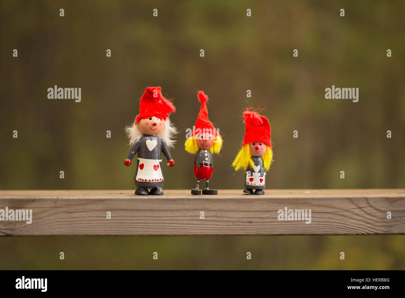 Red elf outfit hi-res stock photography and images - Alamy