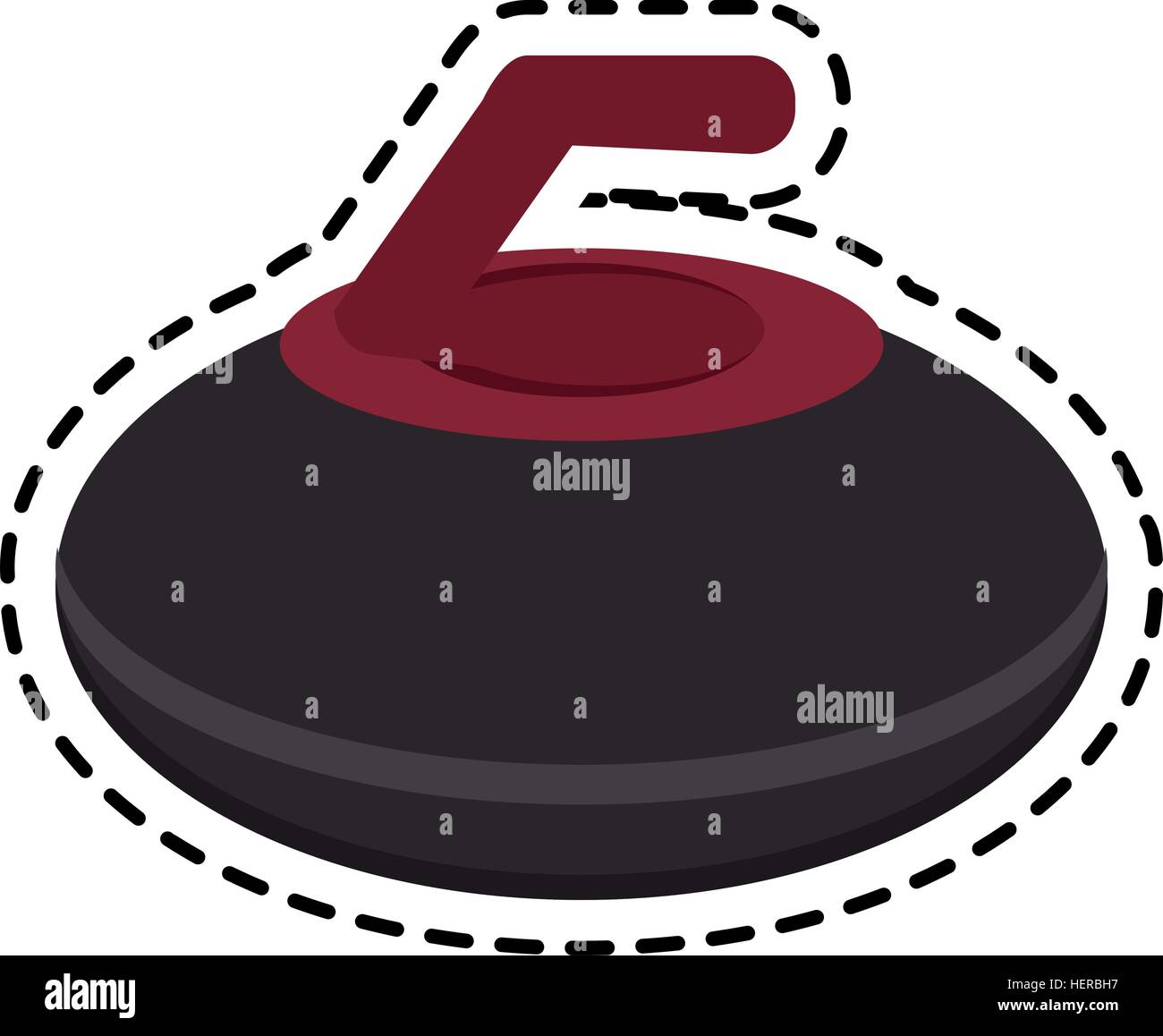 Isolated curling design Stock Vector Image & Art - Alamy