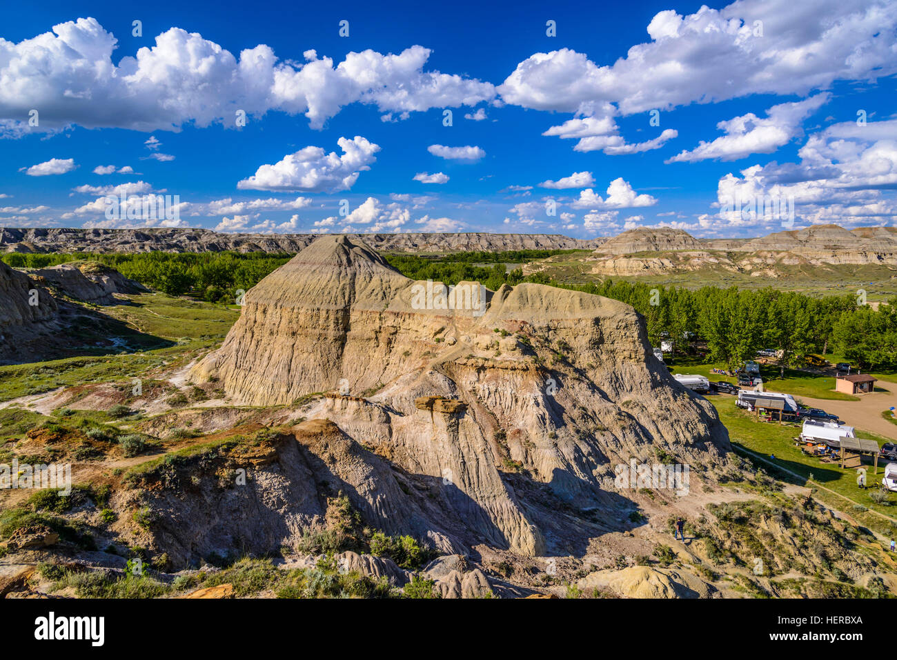 Canada, Alberta, Canadian Badlands, Red Deer River Valley, Dinosaur ...