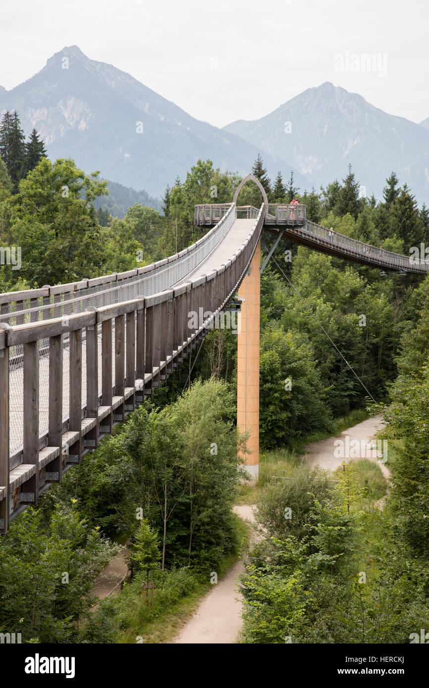 Walderlebniszentrum (wood experience center) Ziegelwies, Canopy ...