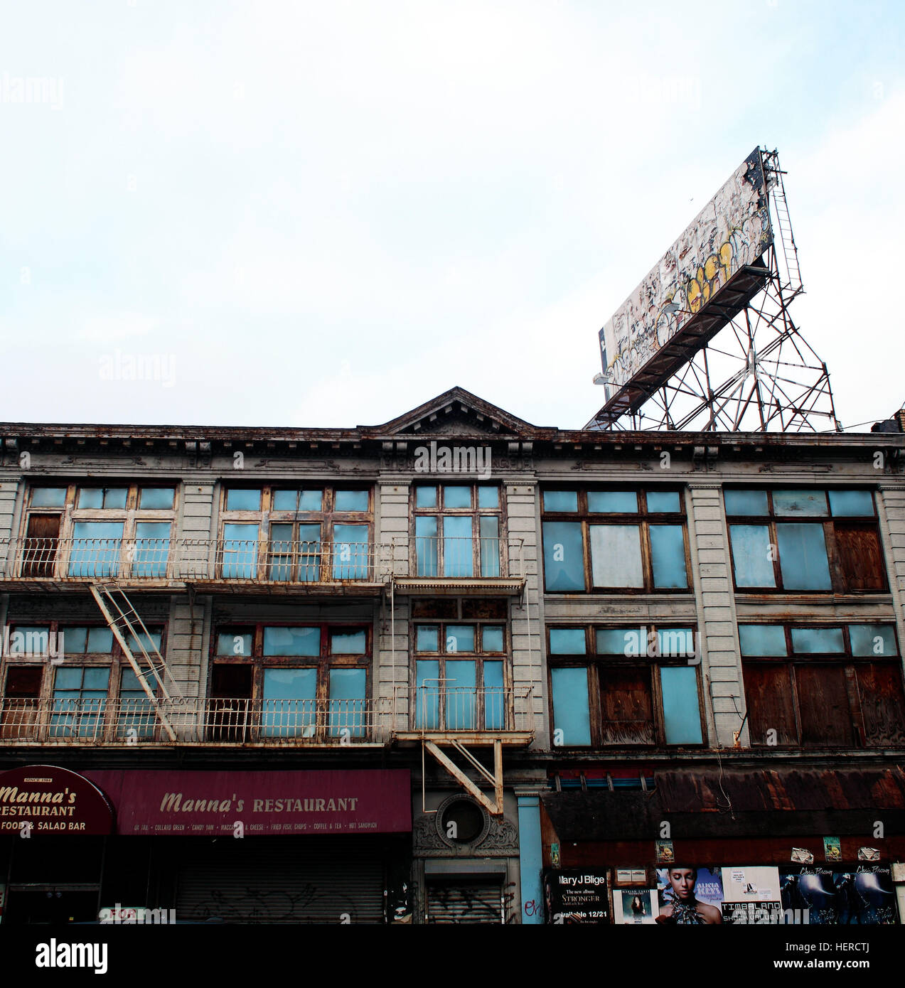 New York City, Harlem, Manna's Restaurant Stock Photo - Alamy
