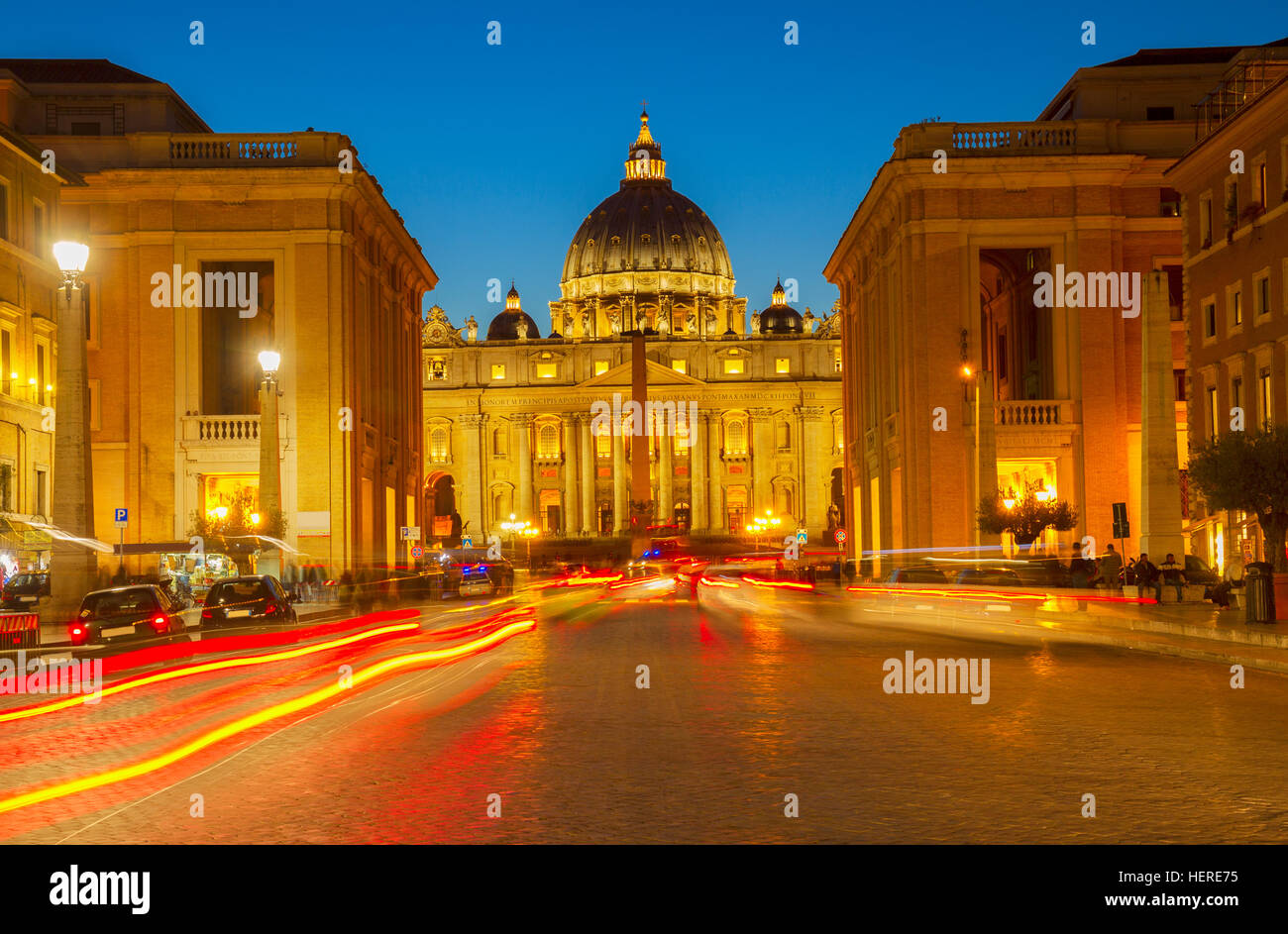 St. Peter's cathedral in Rome, Italy Stock Photo - Alamy