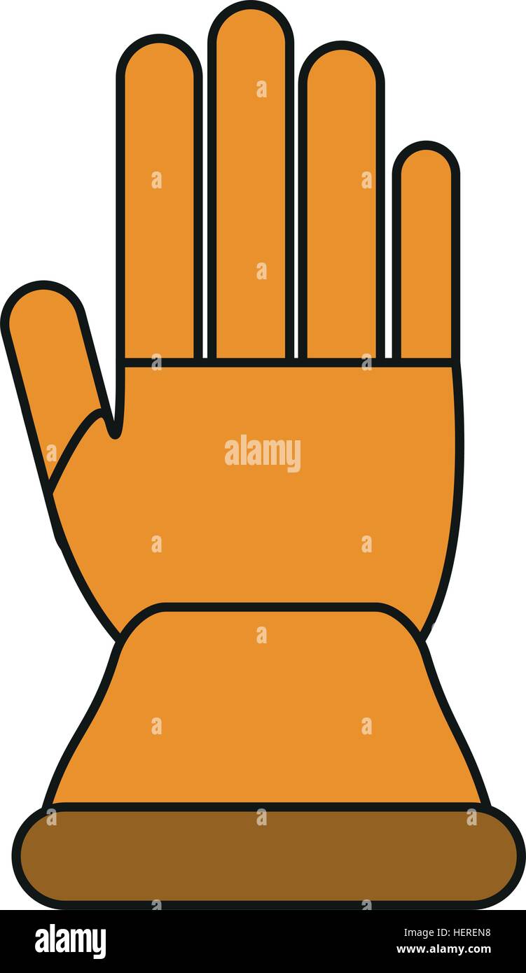 Glove of industrial security design Stock Vector Image & Art - Alamy