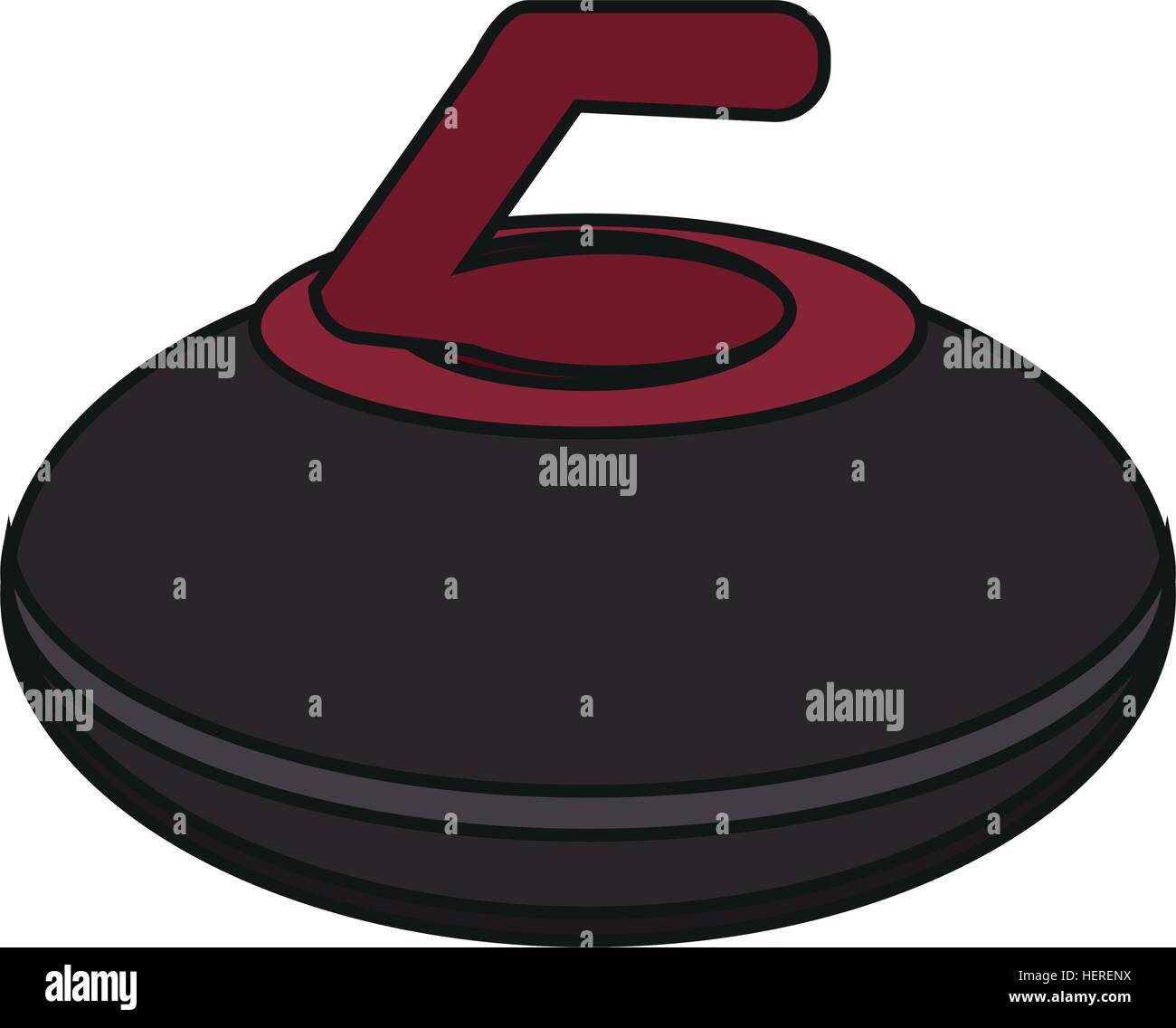 Isolated curling design Stock Vector Image & Art - Alamy