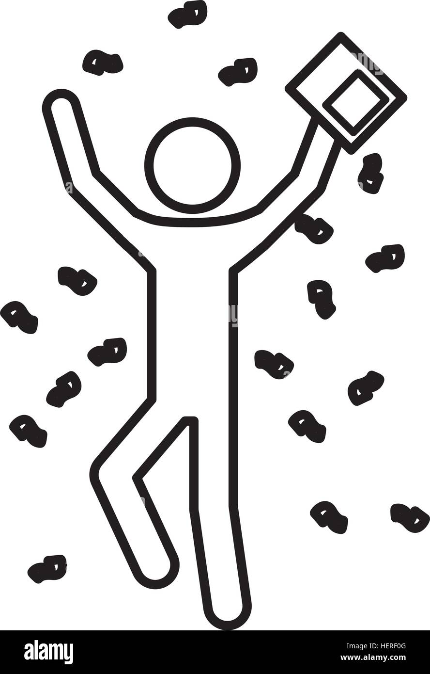 Pictogram icon. People person figure and human theme. Isolated design ...