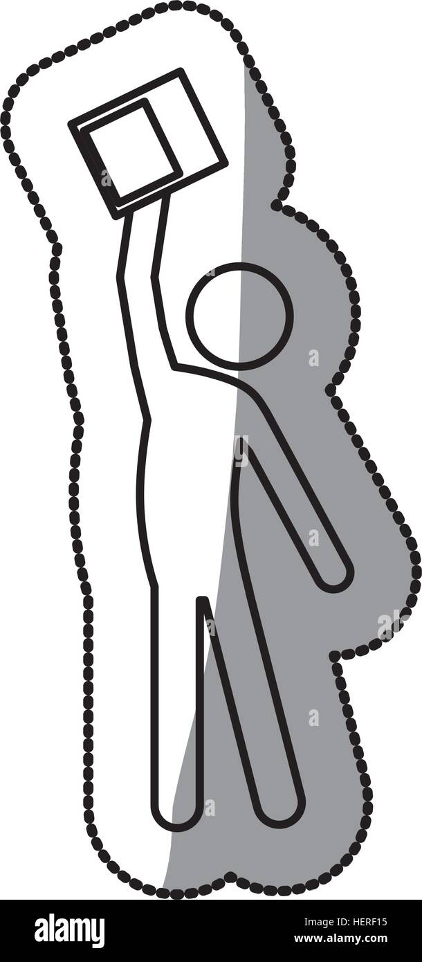 Pictogram icon. People person figure and human theme. Isolated design ...