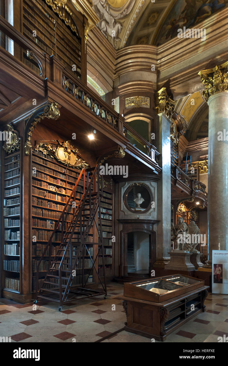 Hall of austrian national library hi-res stock photography and images ...