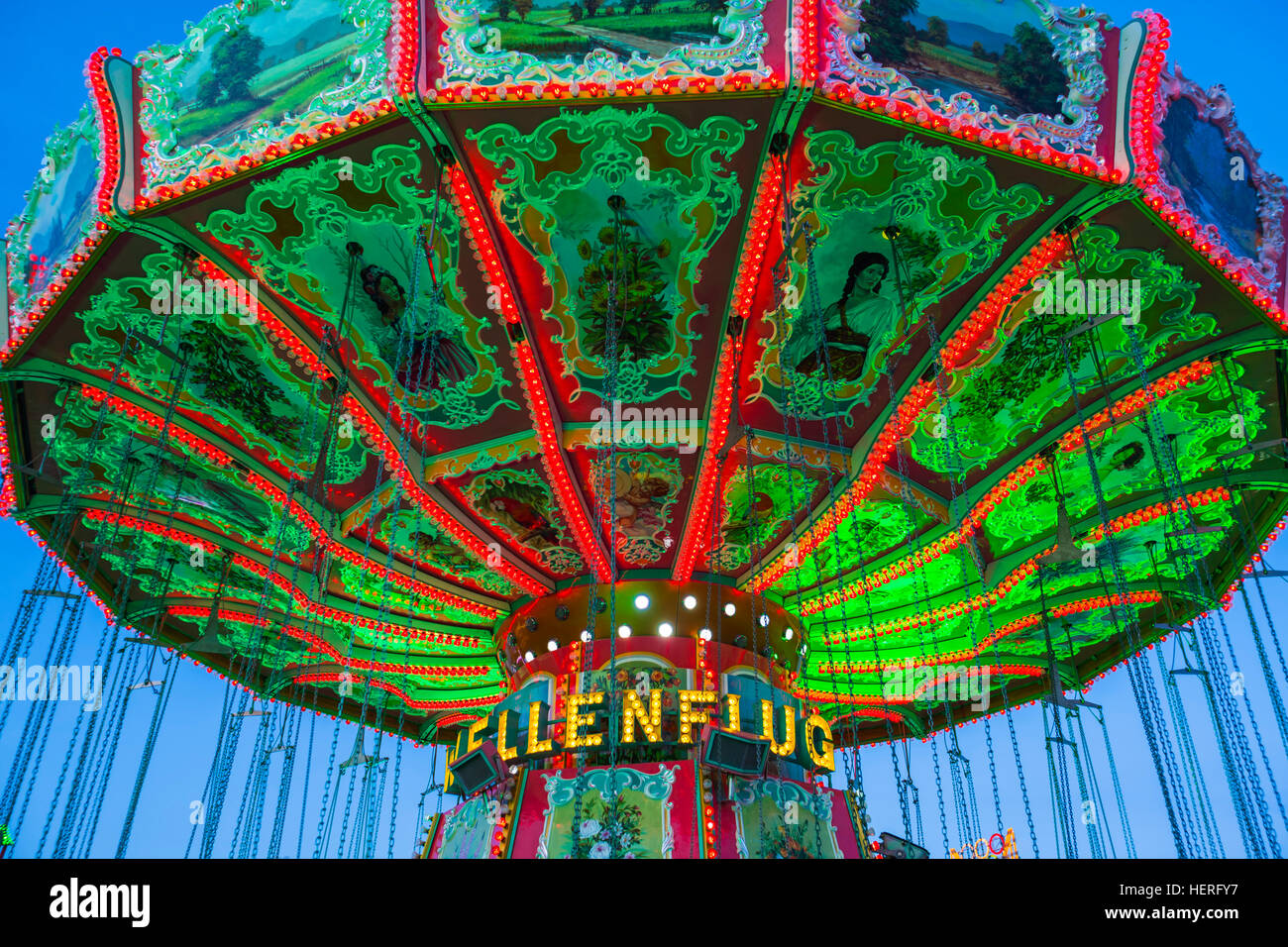 Carousel swings hi-res stock photography and images - Alamy