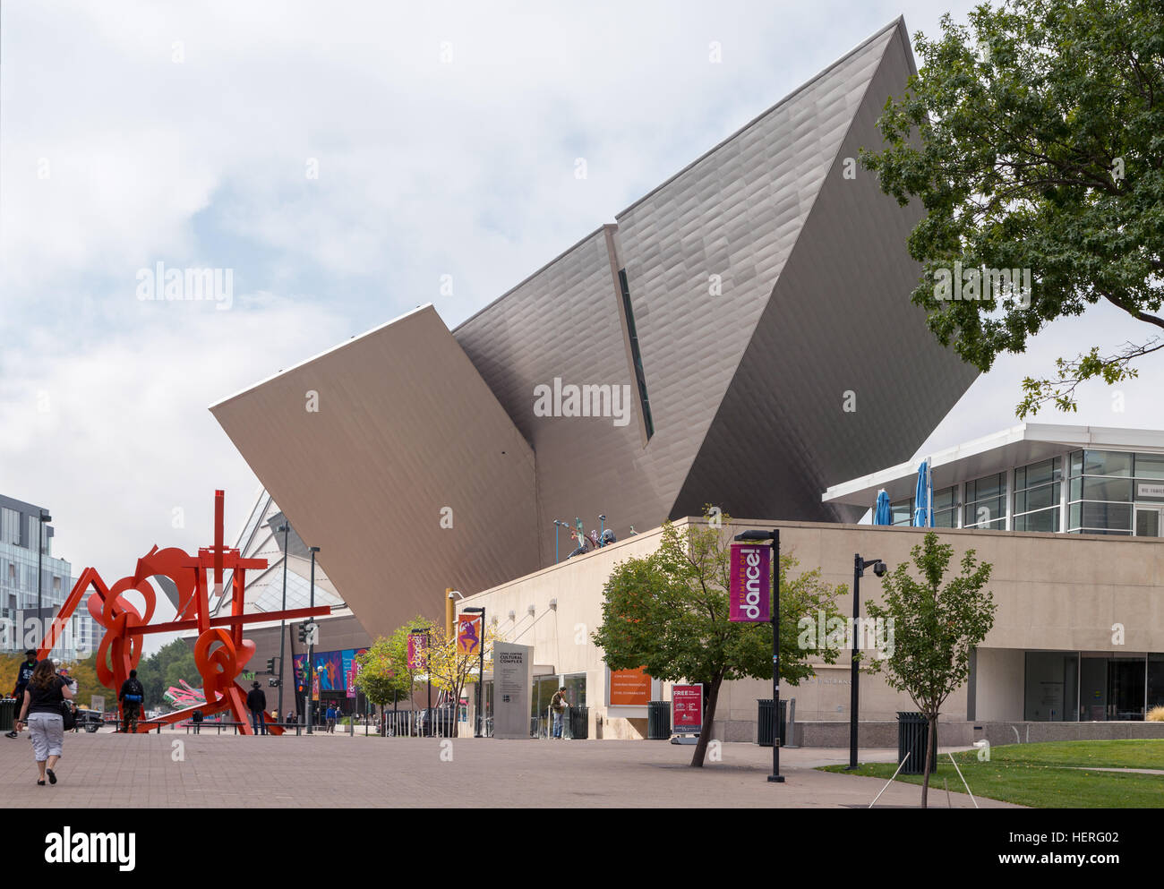 Denver Art Museum, Denver, Colorado, USA Stock Photo - Alamy
