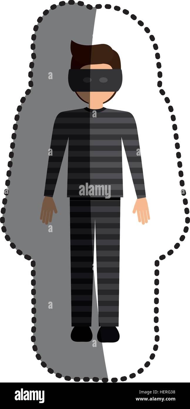 Guilty icon. Law justice legal judgment and crime theme. Isolated ...