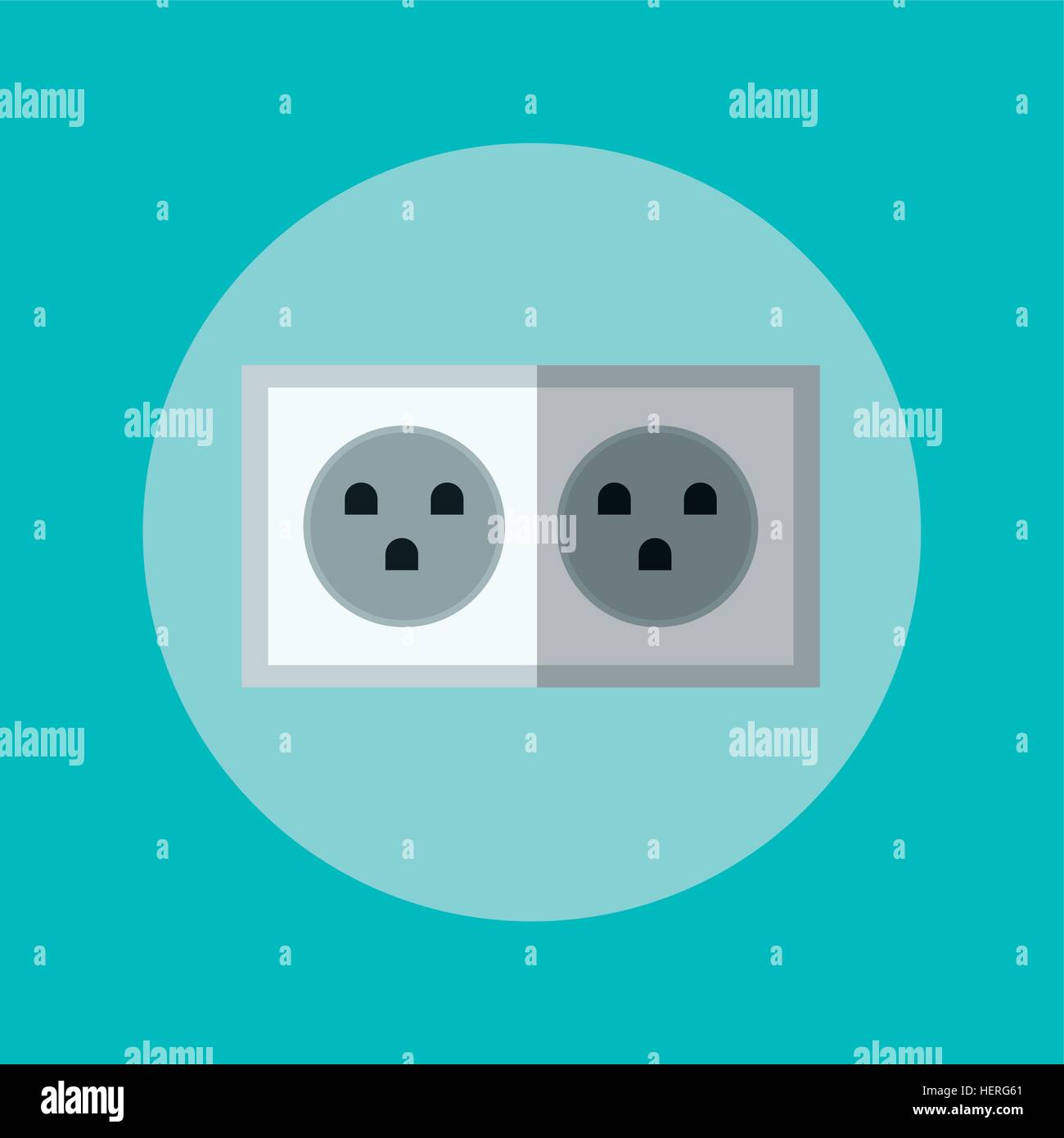 Inside of an electric plug Stock Vector Images - Alamy