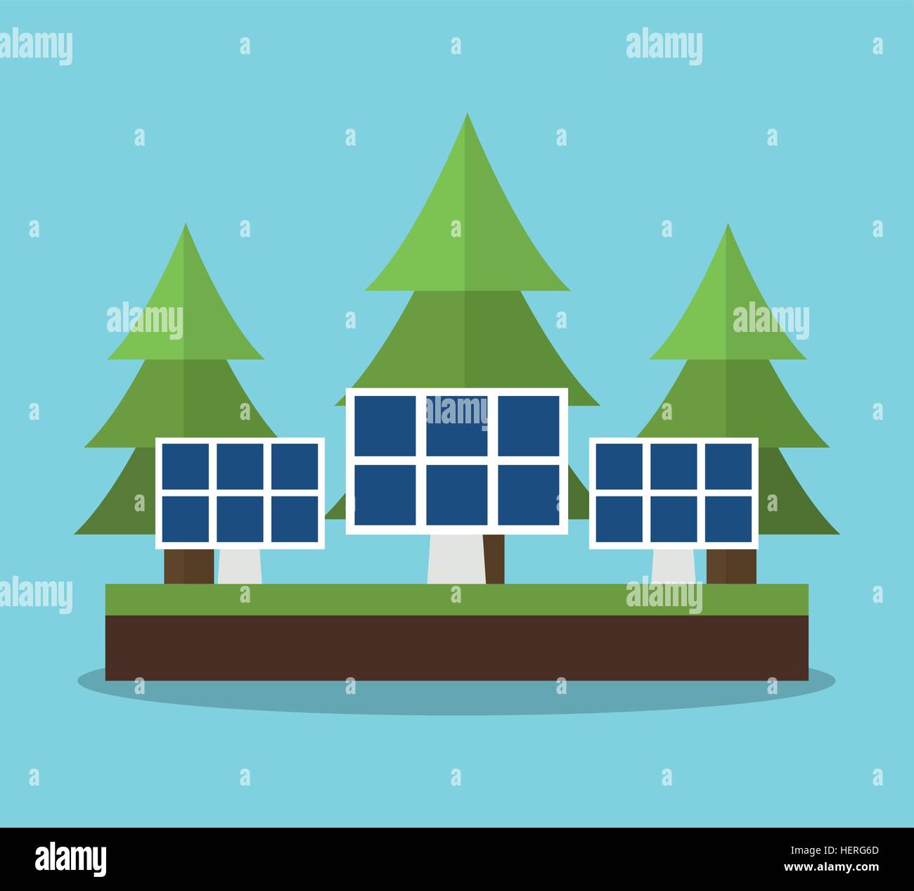 Solar panel design Stock Vector Image & Art - Alamy