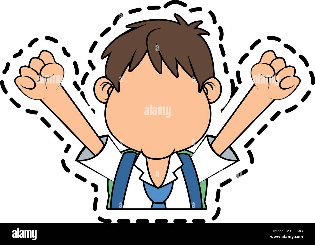 Isolated school boy design Stock Vector Image & Art - Alamy