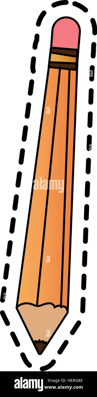 Isolated pencil tool design Stock Vector Image & Art - Alamy