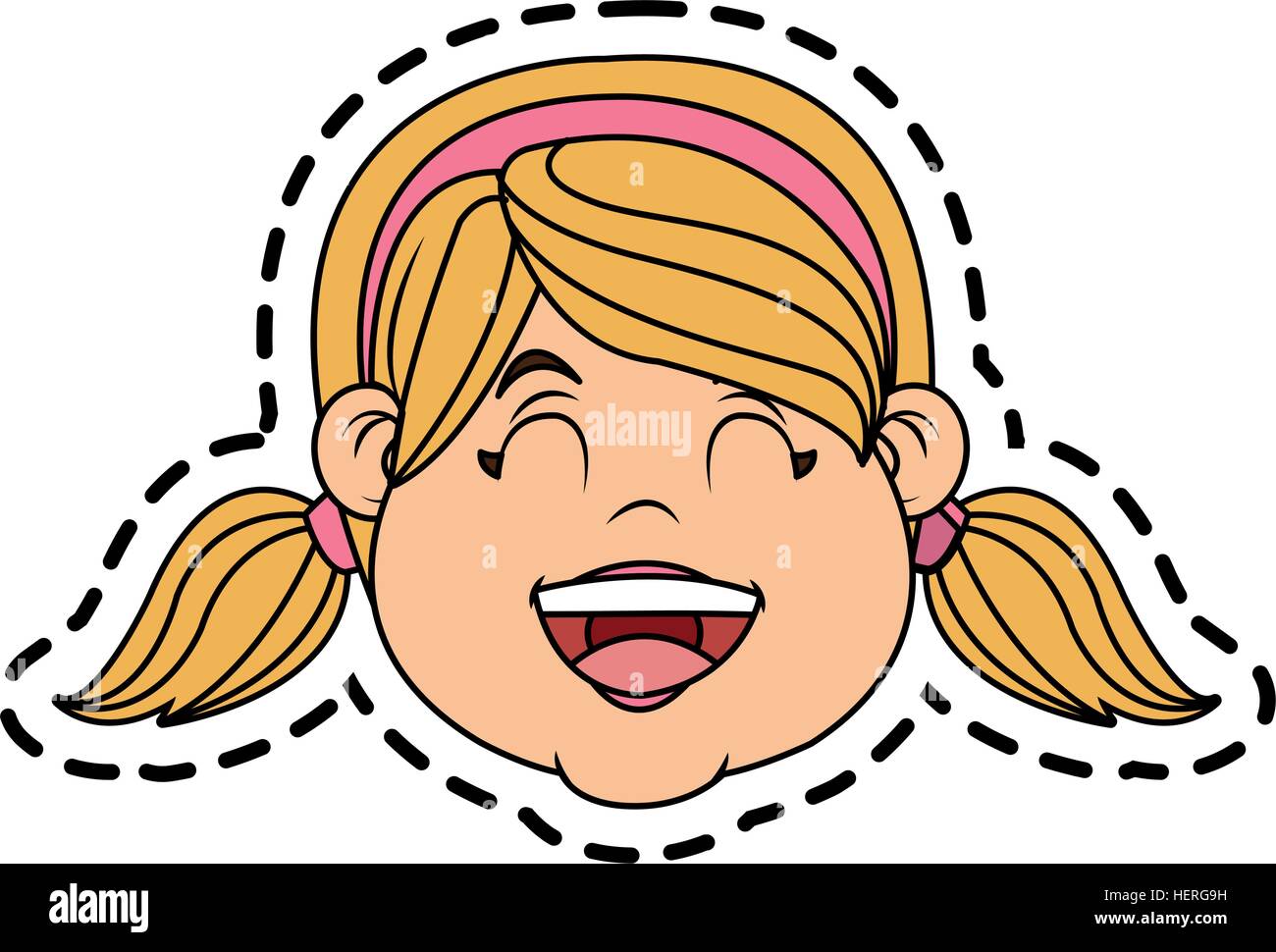 Isolated girl design Stock Vector Image & Art - Alamy