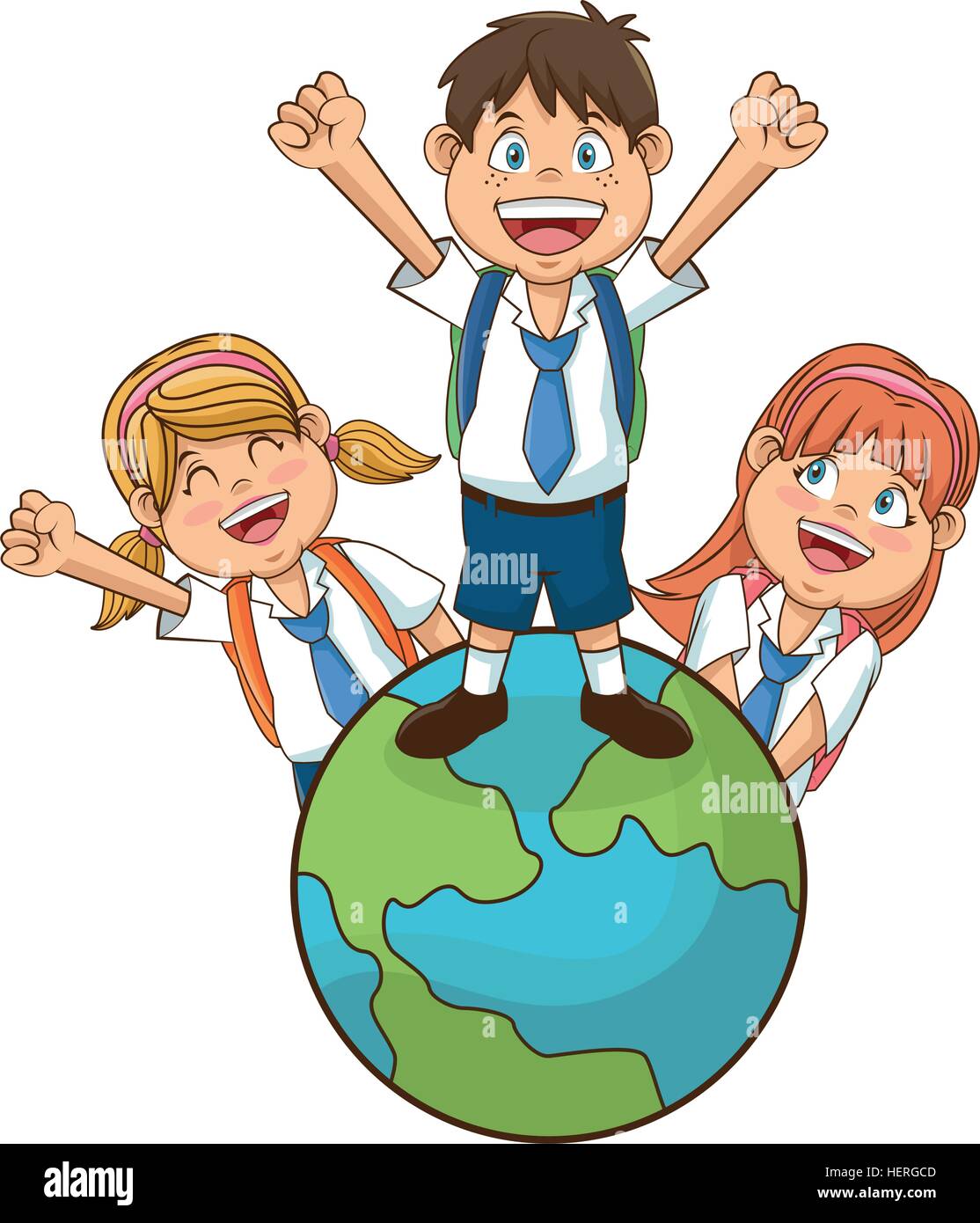 Isolated school kids design Stock Vector Image & Art - Alamy