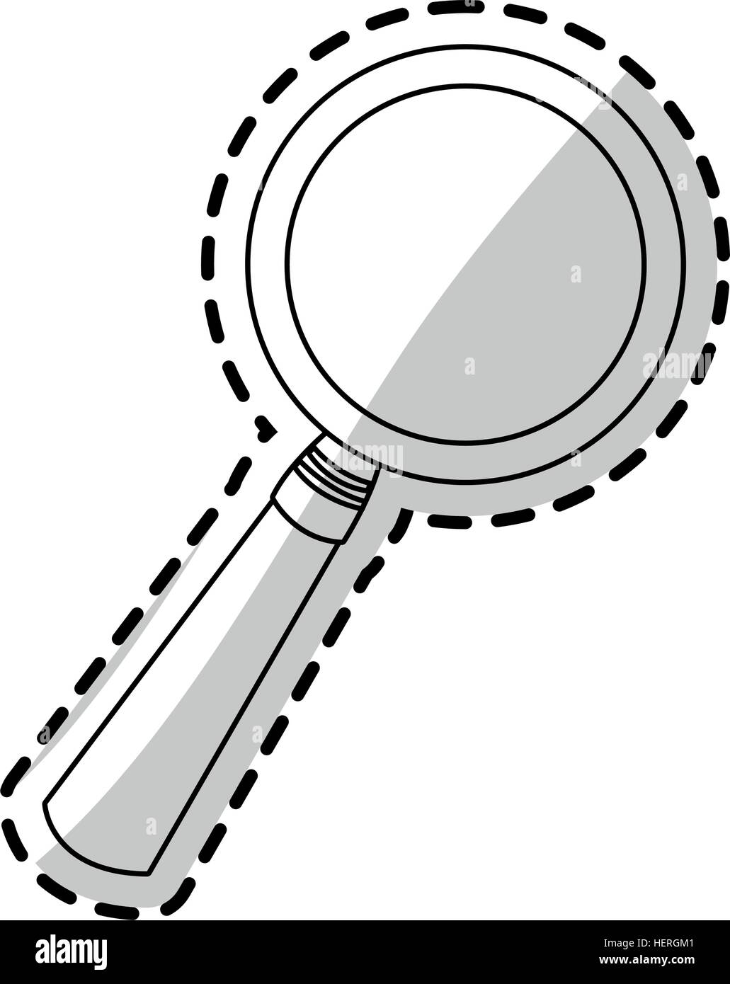 Isolated lupe tool design Stock Vector Image & Art - Alamy