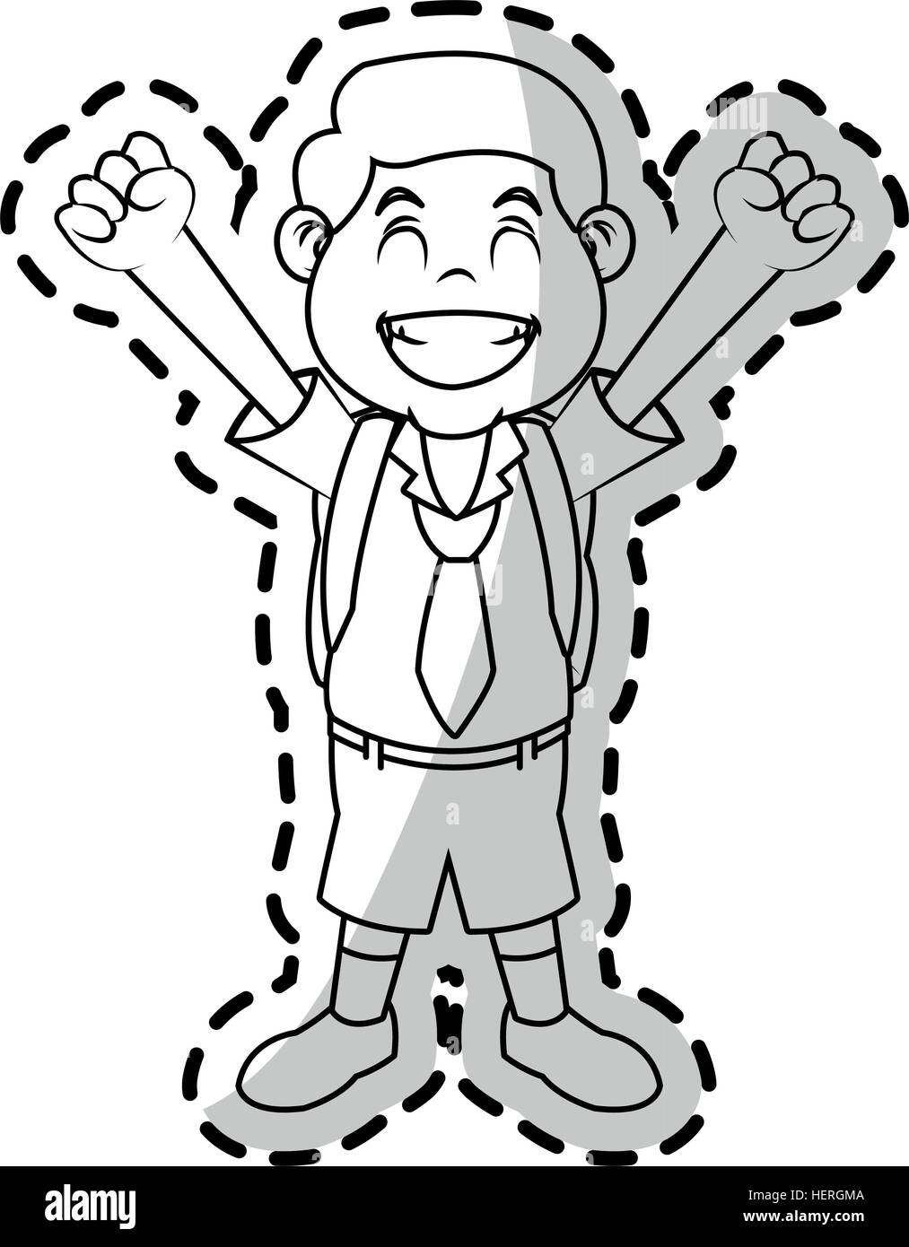 Isolated school boy design Stock Vector Image & Art - Alamy