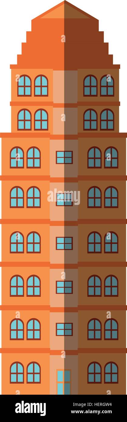 Isolated building tower design Stock Vector Image & Art - Alamy