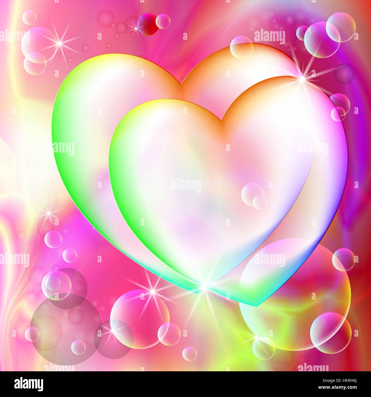 transparency heart, vector, eps10 with mesh gradient Stock Vector Image ...