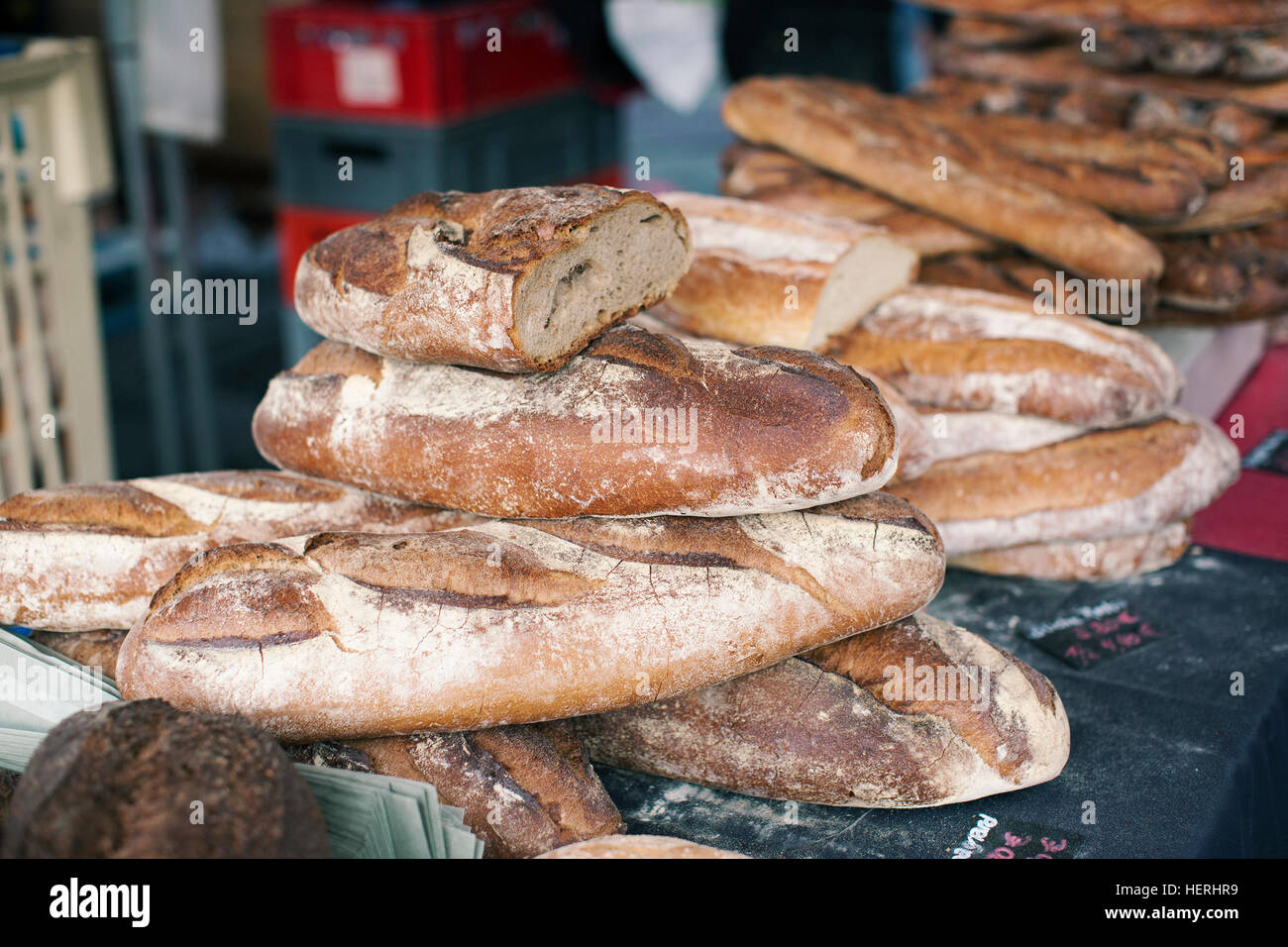 Loaves of bread Stock Photo - Alamy