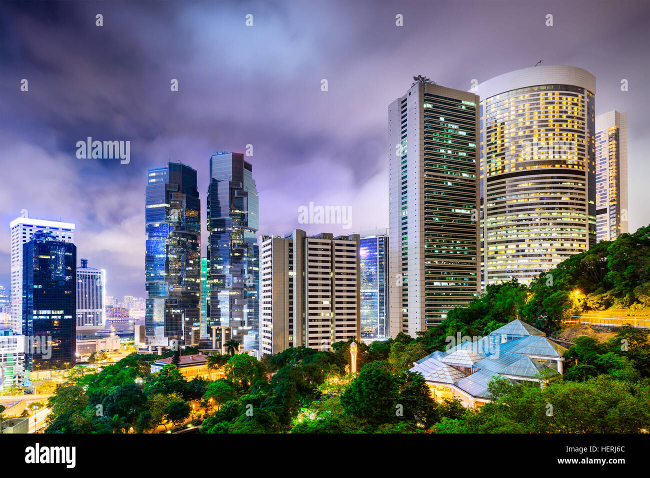 Cityscape hong kong china hi-res stock photography and images - Alamy