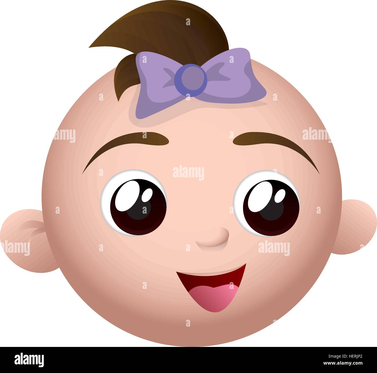 happy baby face icon image Stock Vector Image & Art - Alamy