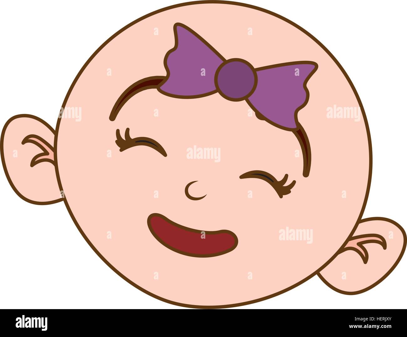 happy baby face icon image Stock Vector Image & Art - Alamy