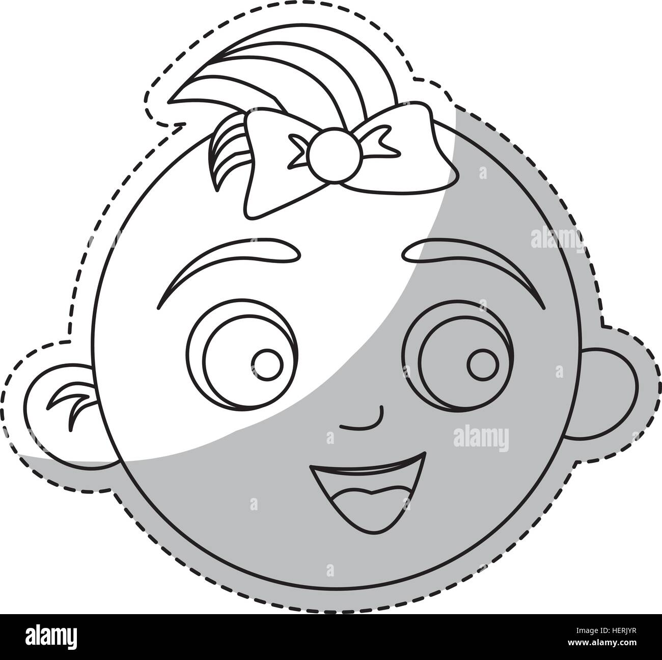 happy baby face icon image Stock Vector Image & Art - Alamy