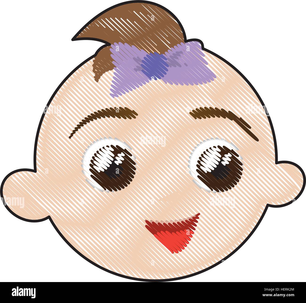 happy baby face icon image Stock Vector Image & Art - Alamy