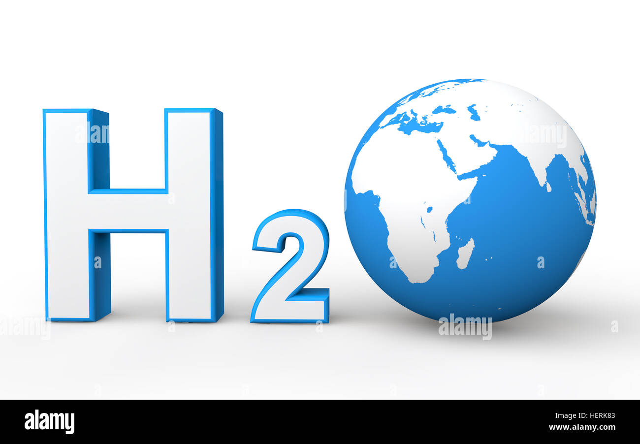 H2o molecule 3d hi-res stock photography and images - Alamy