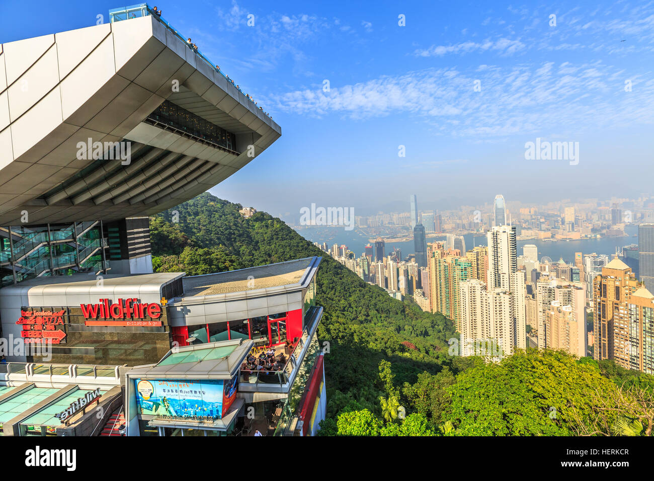 Hong kong peak lookout restaurant hi-res stock photography and images ...